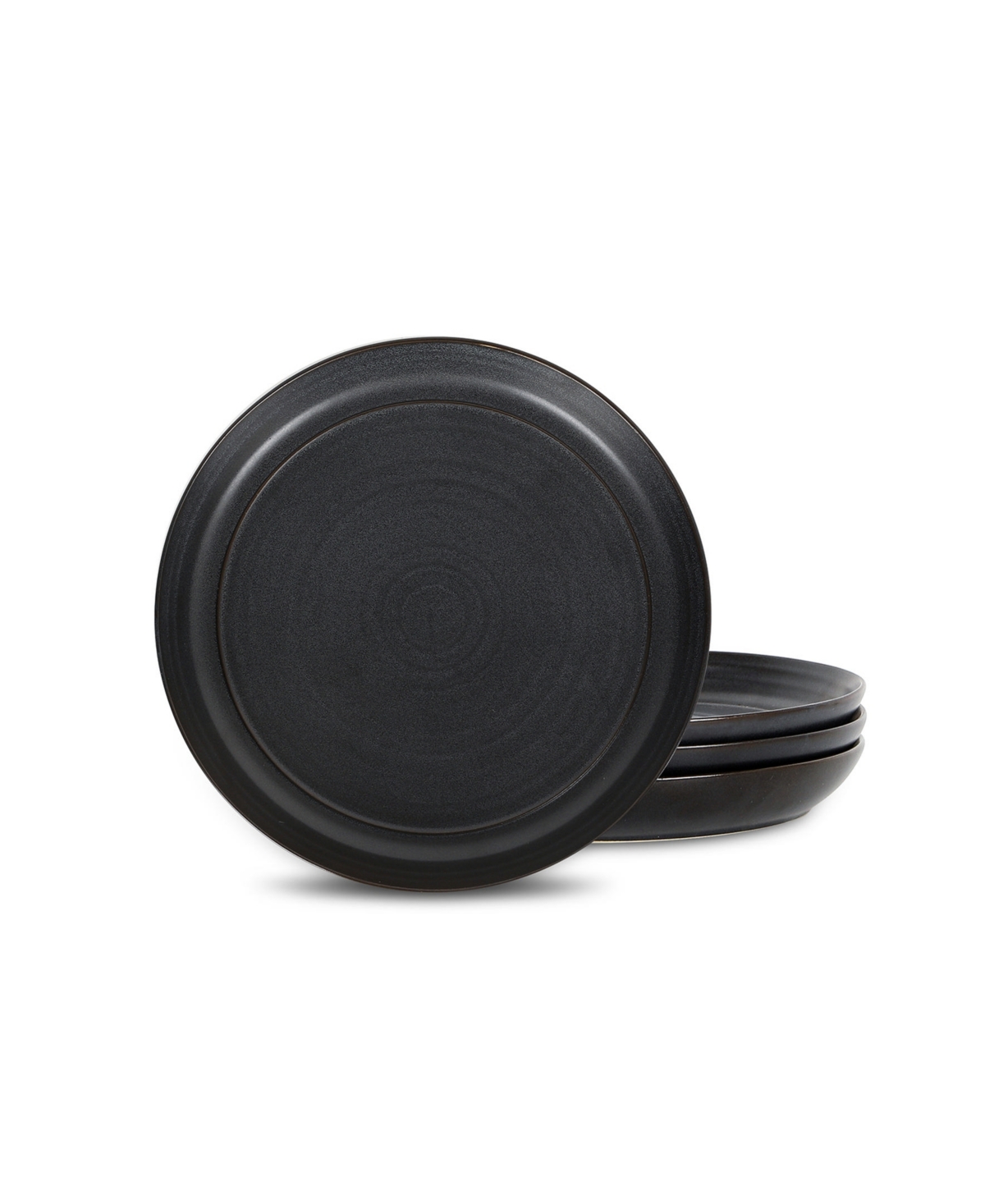 Click here for Stone Lain Elio Salad Plates  Set of 4 - Black prices