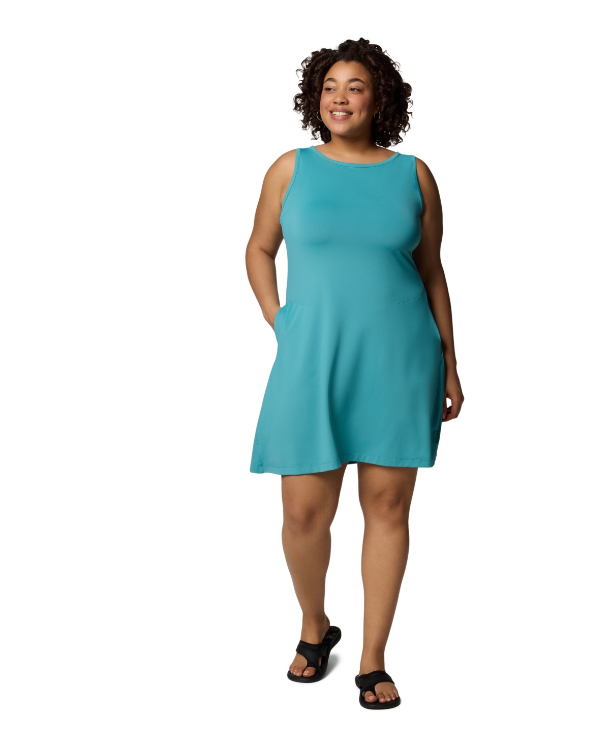 Click here for Columbia Plus Size Chill River Sleeveless Dress -... prices