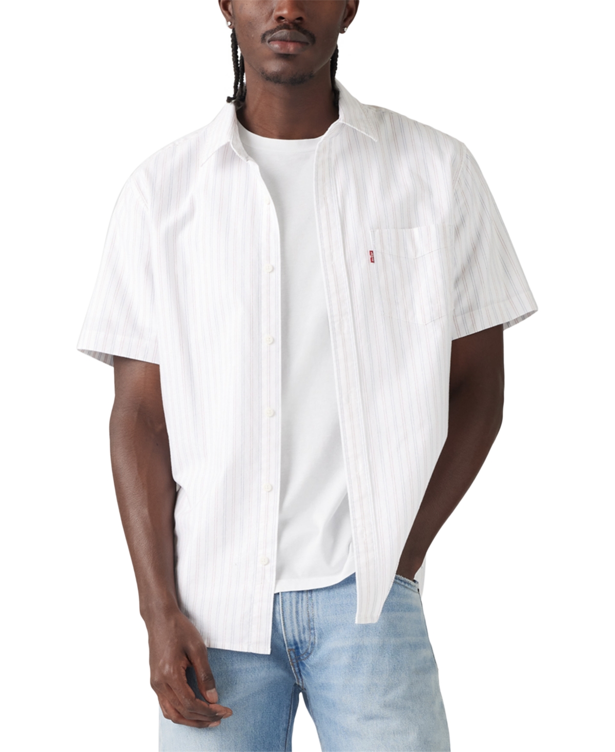 Click here for Levis Mens Classic 1 Pocket Short Sleeve Regular F... prices