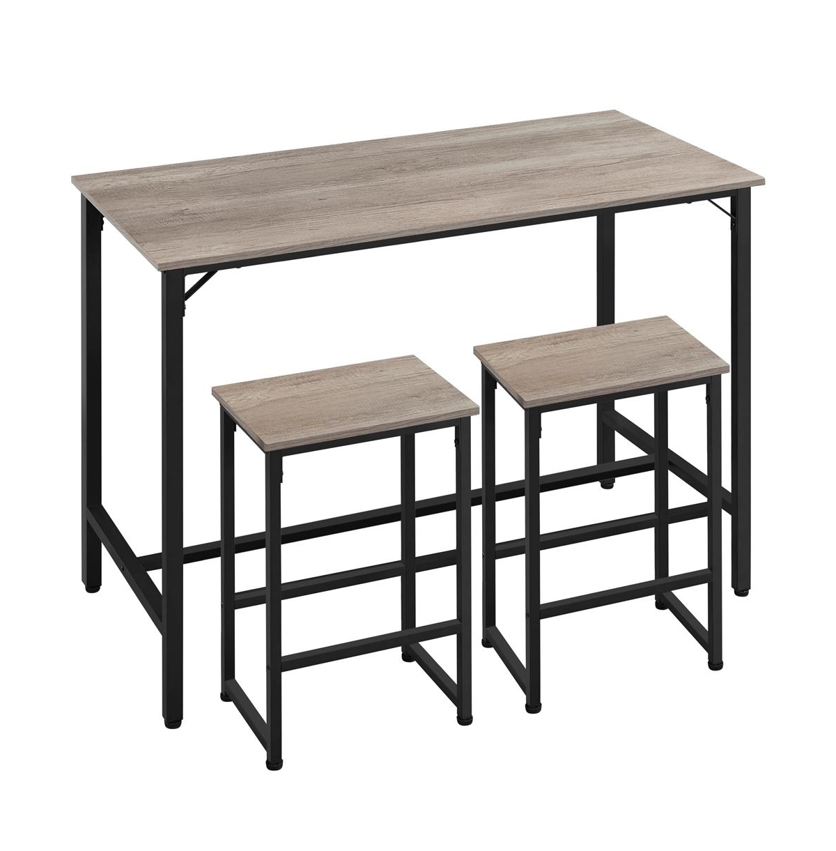 Click here for Yaheetech Industrial Counter Height Table Set with... prices