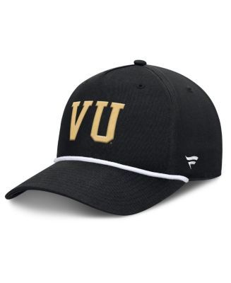 Fanatics Men's Black Vanderbilt Commodores Foul Ball Rope Adjustable ...