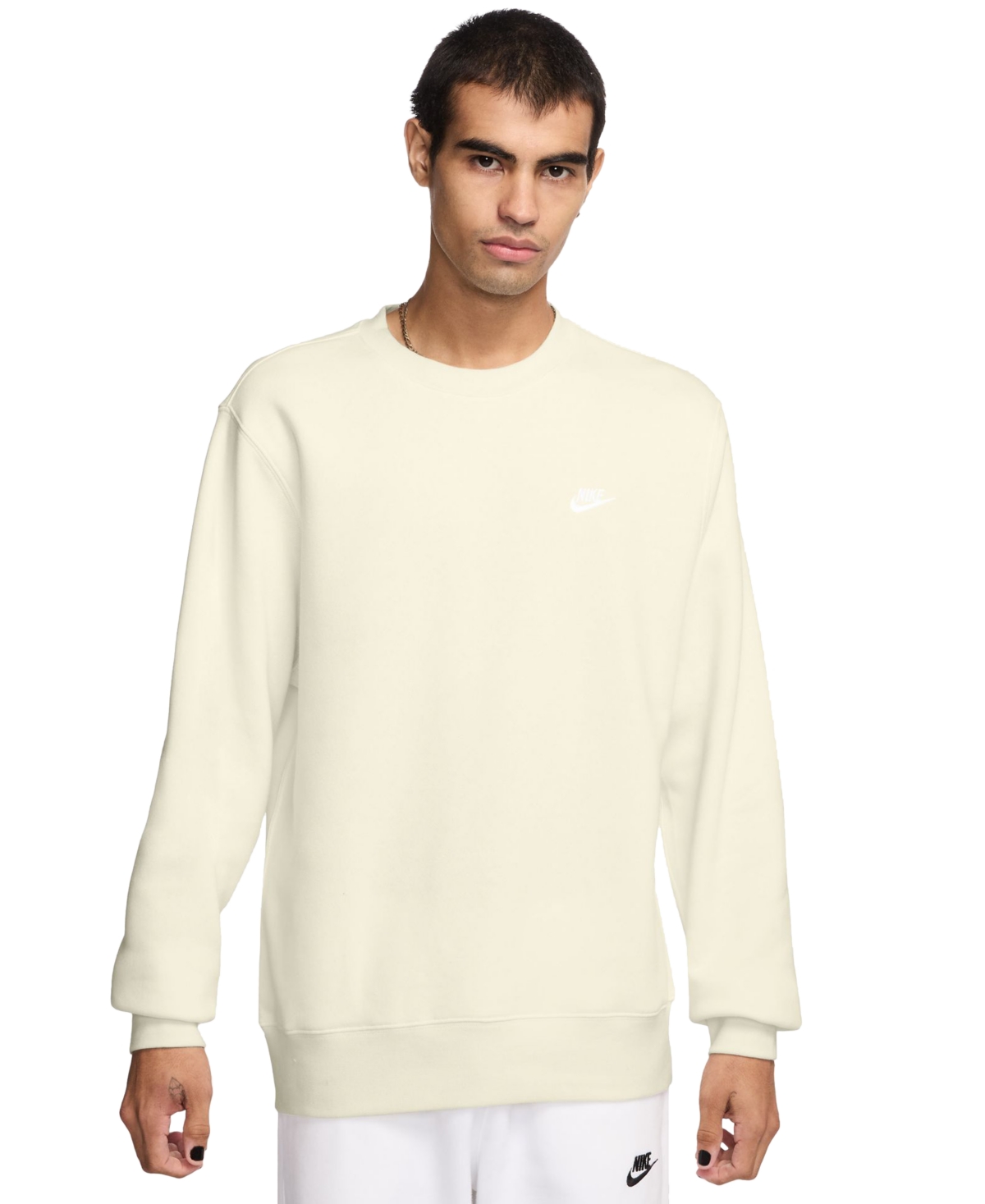 Click here for Nike Mens Pullover Fleece Crewneck Logo Sweatshirt... prices