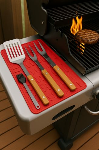 BBQ Silicone Food Mat - Macy's