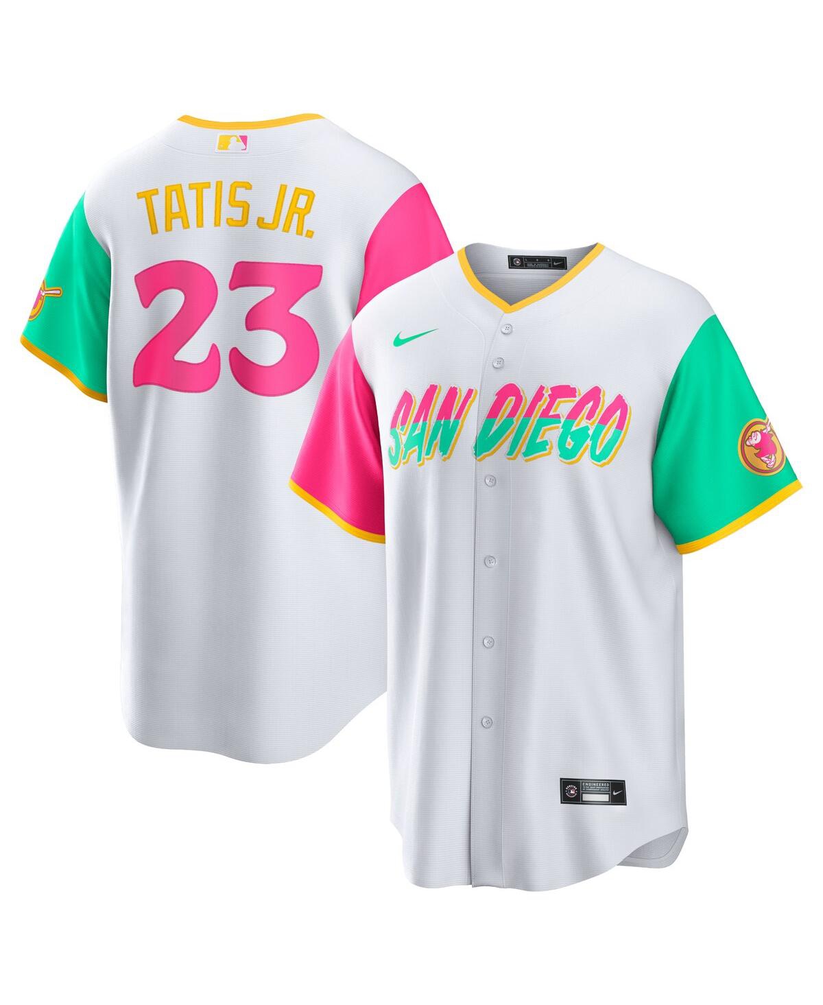 Click here for Nike Mens Fernando Tatis Jr. White San Diego Padre... prices