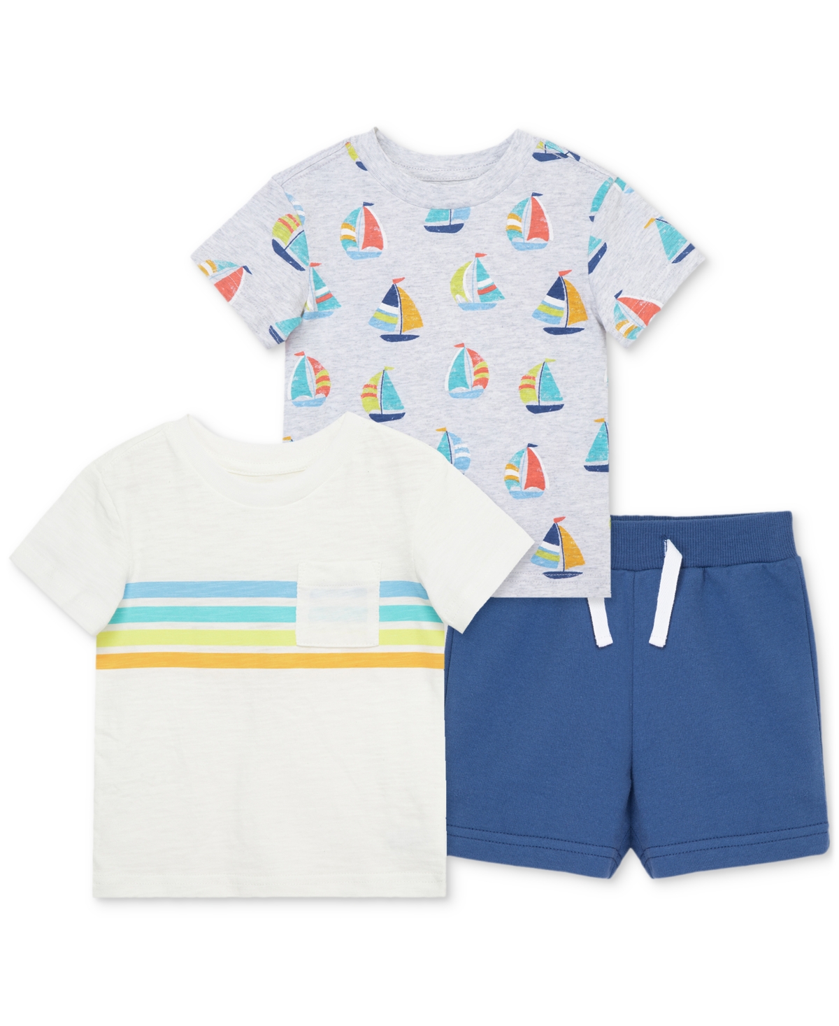 Click here for Little Me Baby Boys 3-Pc. Sailboats T-Shirts & Sho... prices