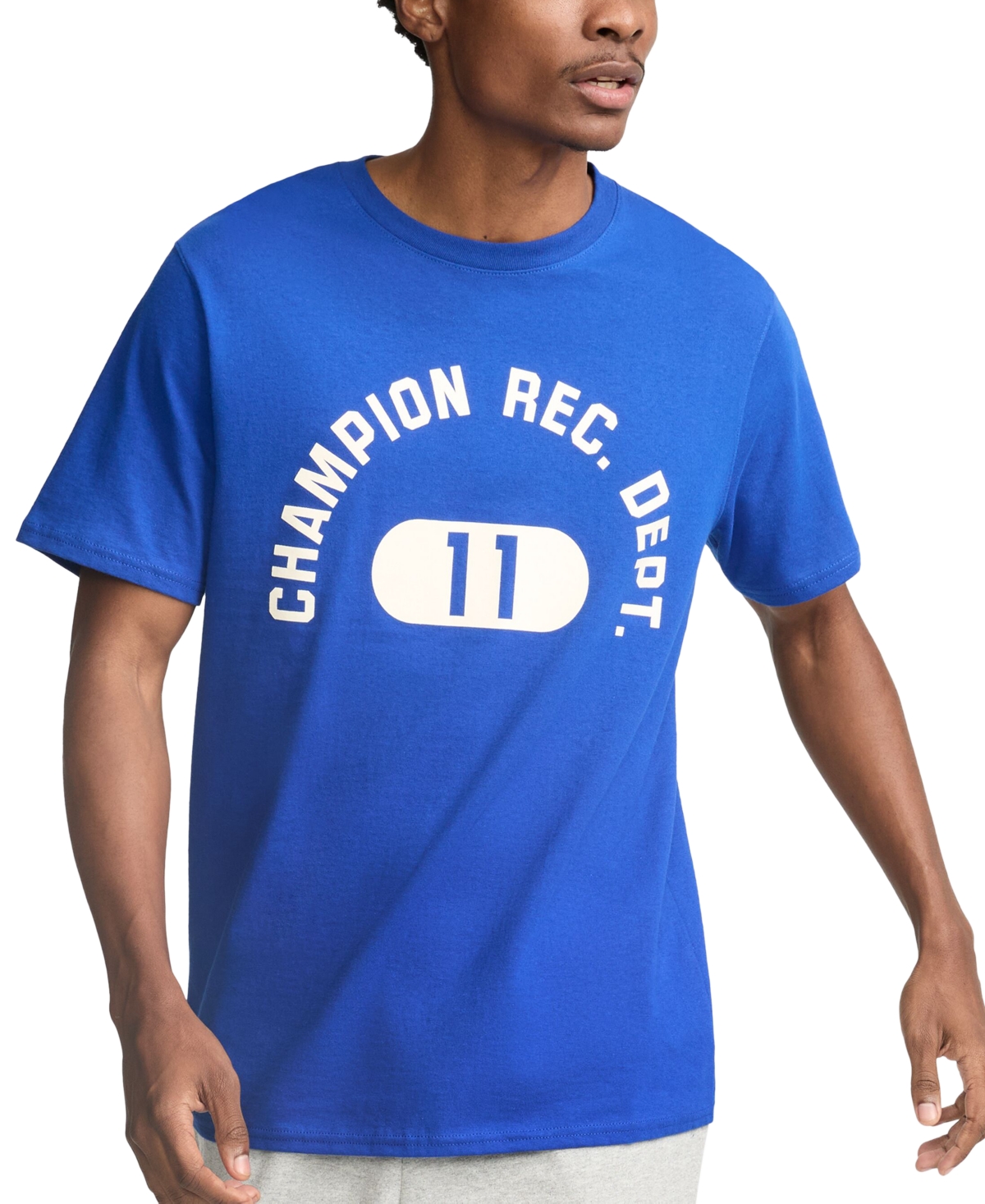 Click here for Champion Mens Classic Fit Short Sleeve Logo Graphi... prices
