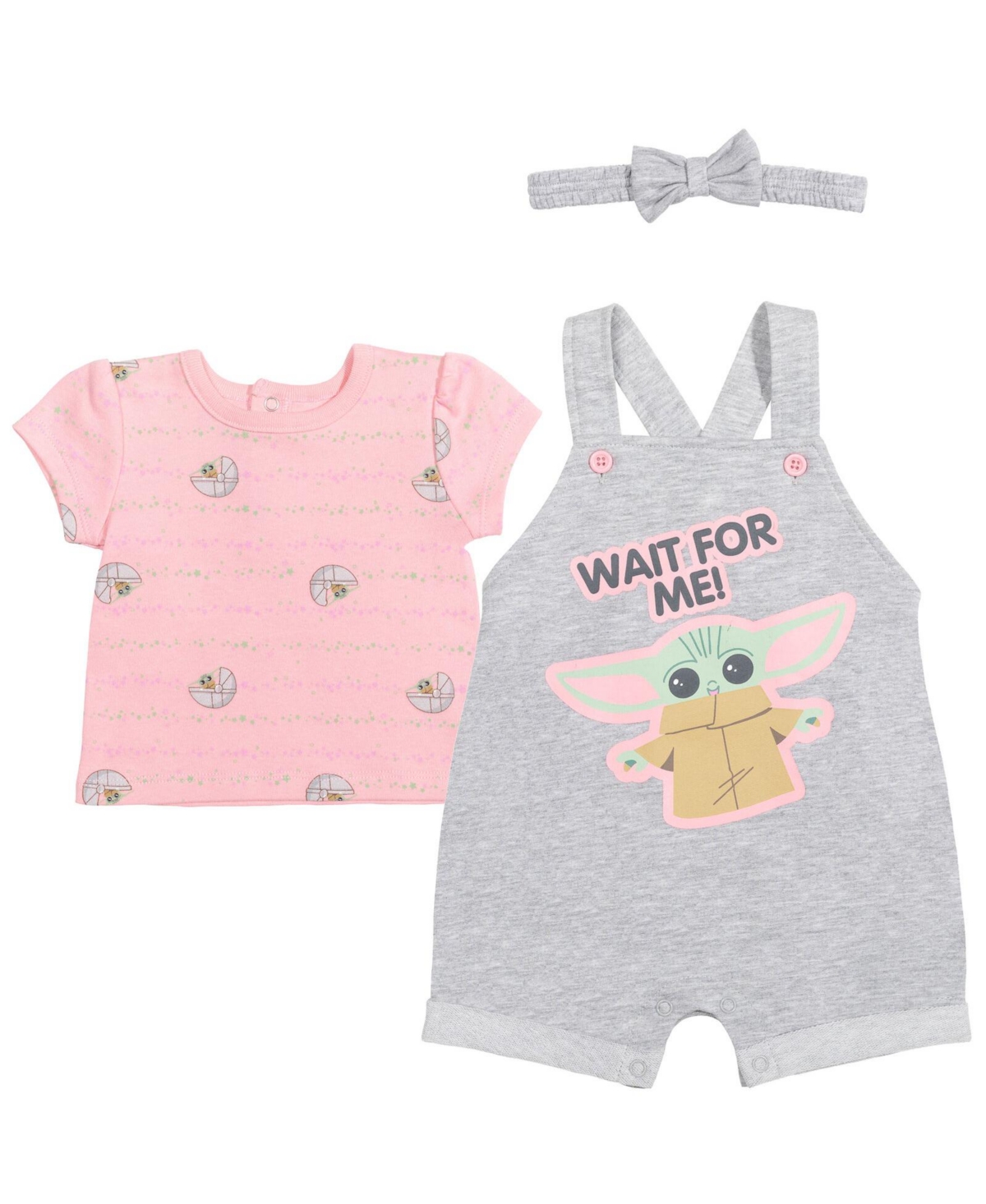 Click here for The Mandalorian Baby Girls Star Wars Yoda French T... prices