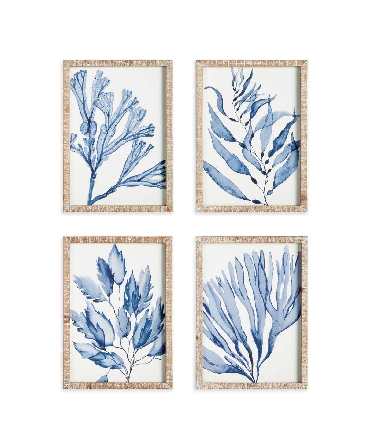 Click here for Marine Prints Set of 4 - Blue prices