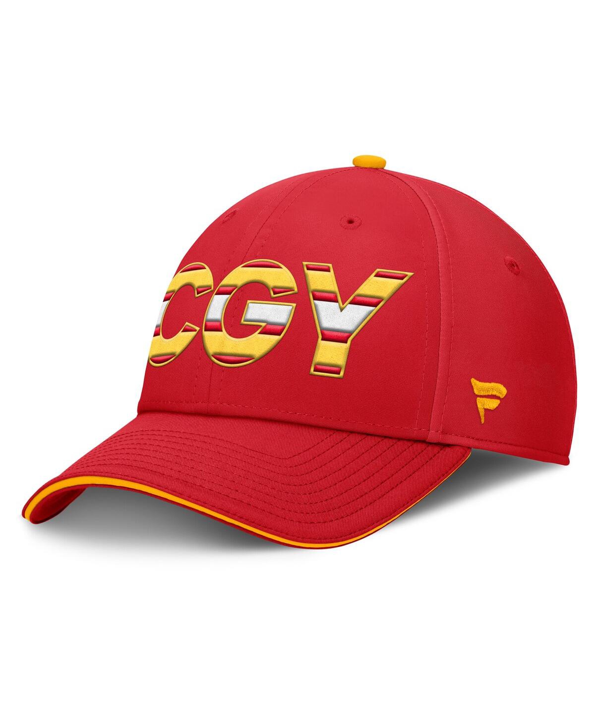 Click here for Fanatics Mens Red/Gold Calgary Flames Authentic Pr... prices