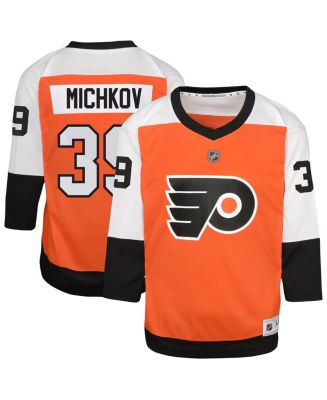 Outerstuff Big Boys and Girls Matvei Michkov Orange Philadelphia Flyers ...