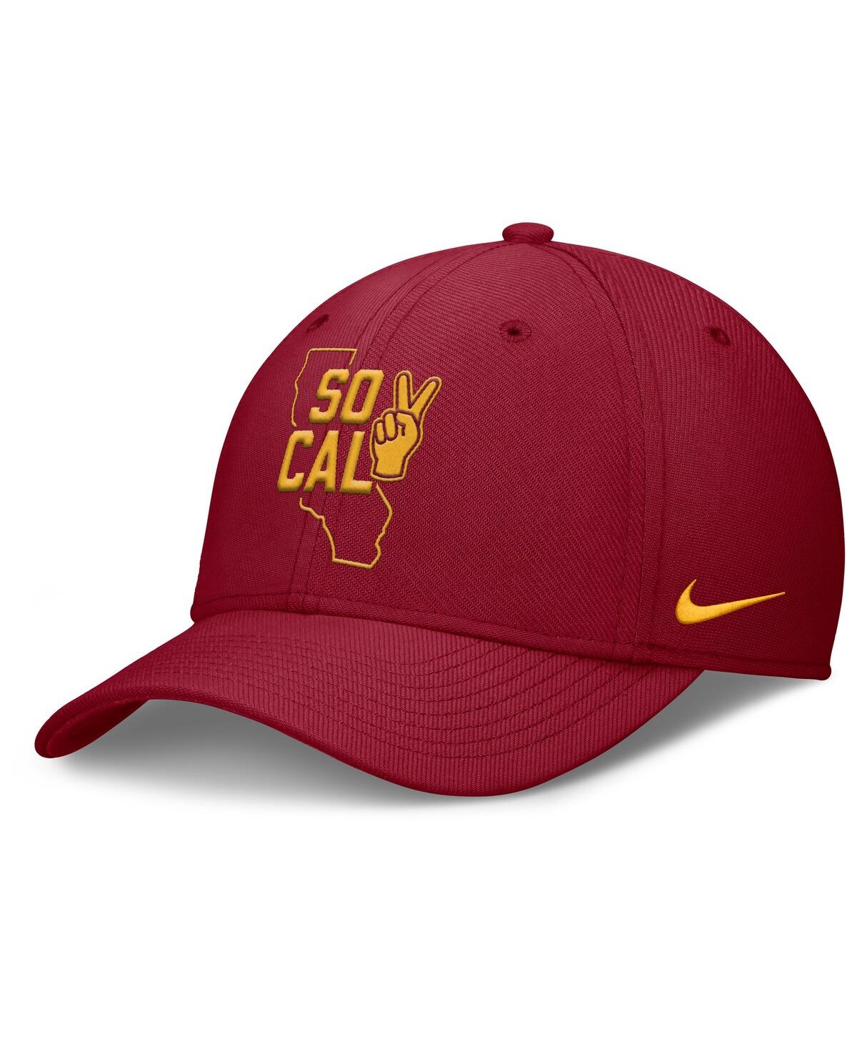 Click here for Nike Mens Cardinal Usc Trojans Local Swoosh Flex H... prices