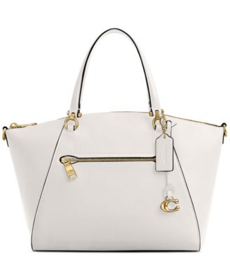 COACH Bella Leather Satchel - Macy's