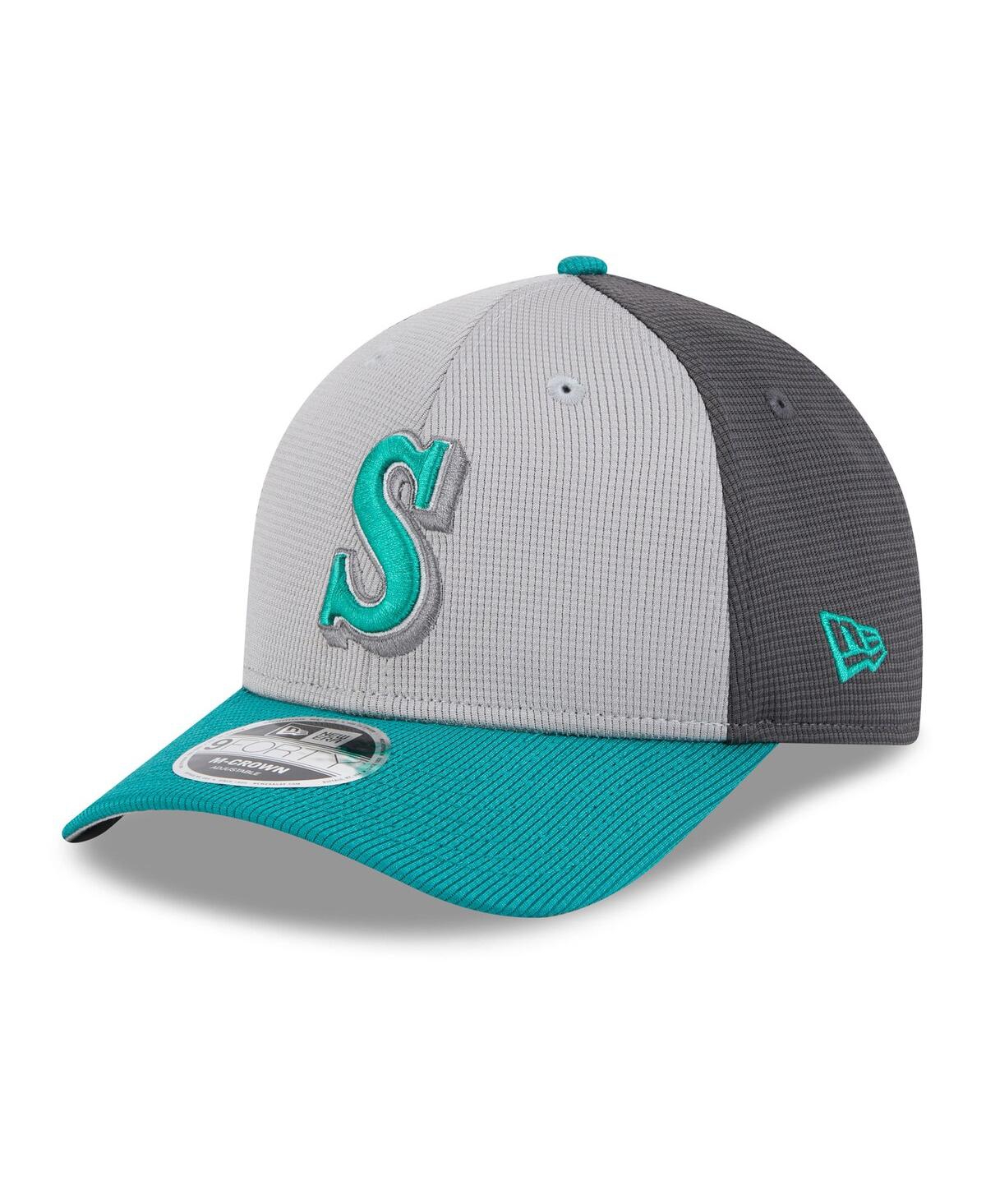 Click here for New Era Mens Gray/Aqua Seattle Mariners 2025 Batti... prices