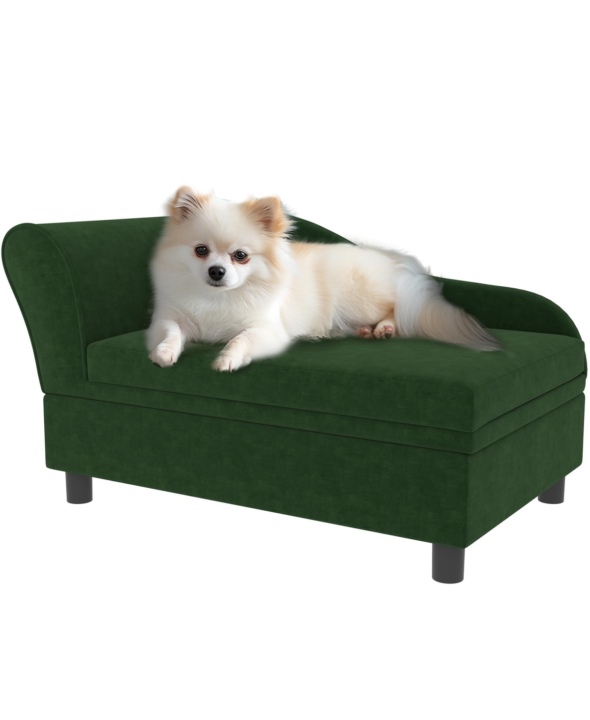 Click here for PawHut Luxury Small Dog Bed Couch W/ Storage  Litt... prices
