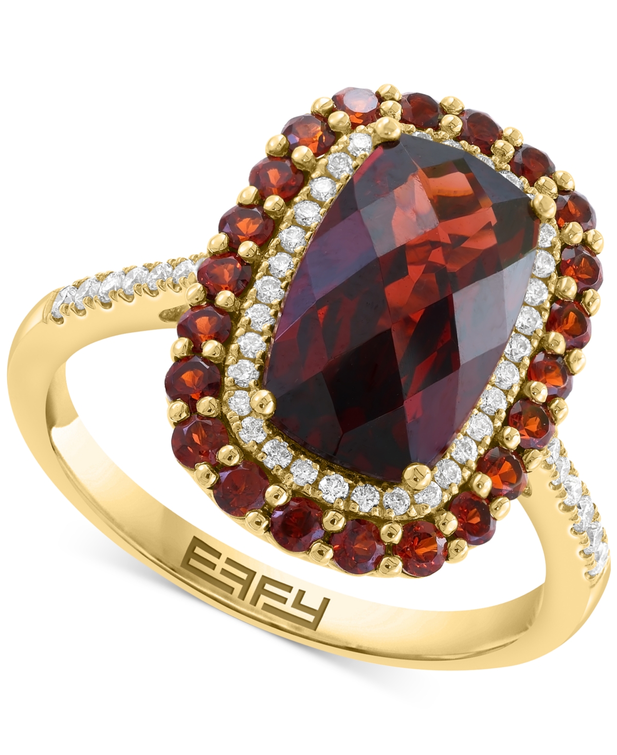 Click here for Effy Garnet (4-1/3 ct. t.w.) & Diamond (1/5 ct. t.... prices