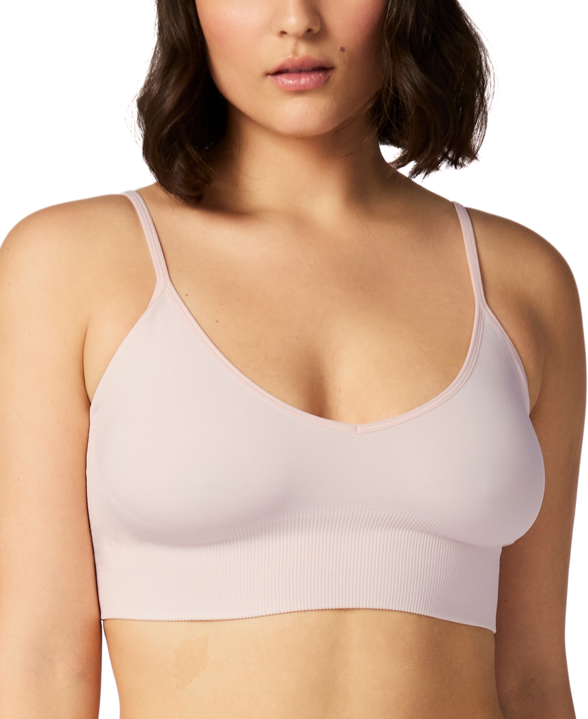 Click here for Gap GapBody Seamless V-Neck Supersoft Bralette - L... prices