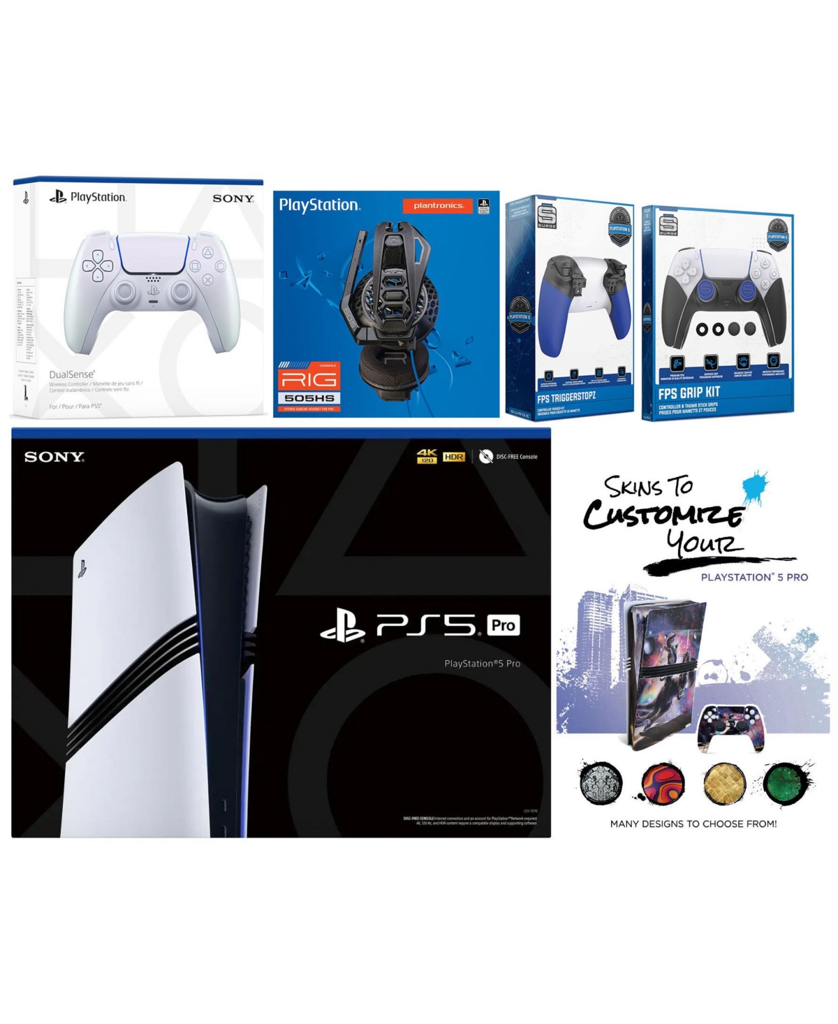 Click here for Sony Playstation 5 Pro Bundle with Extra Controlle... prices