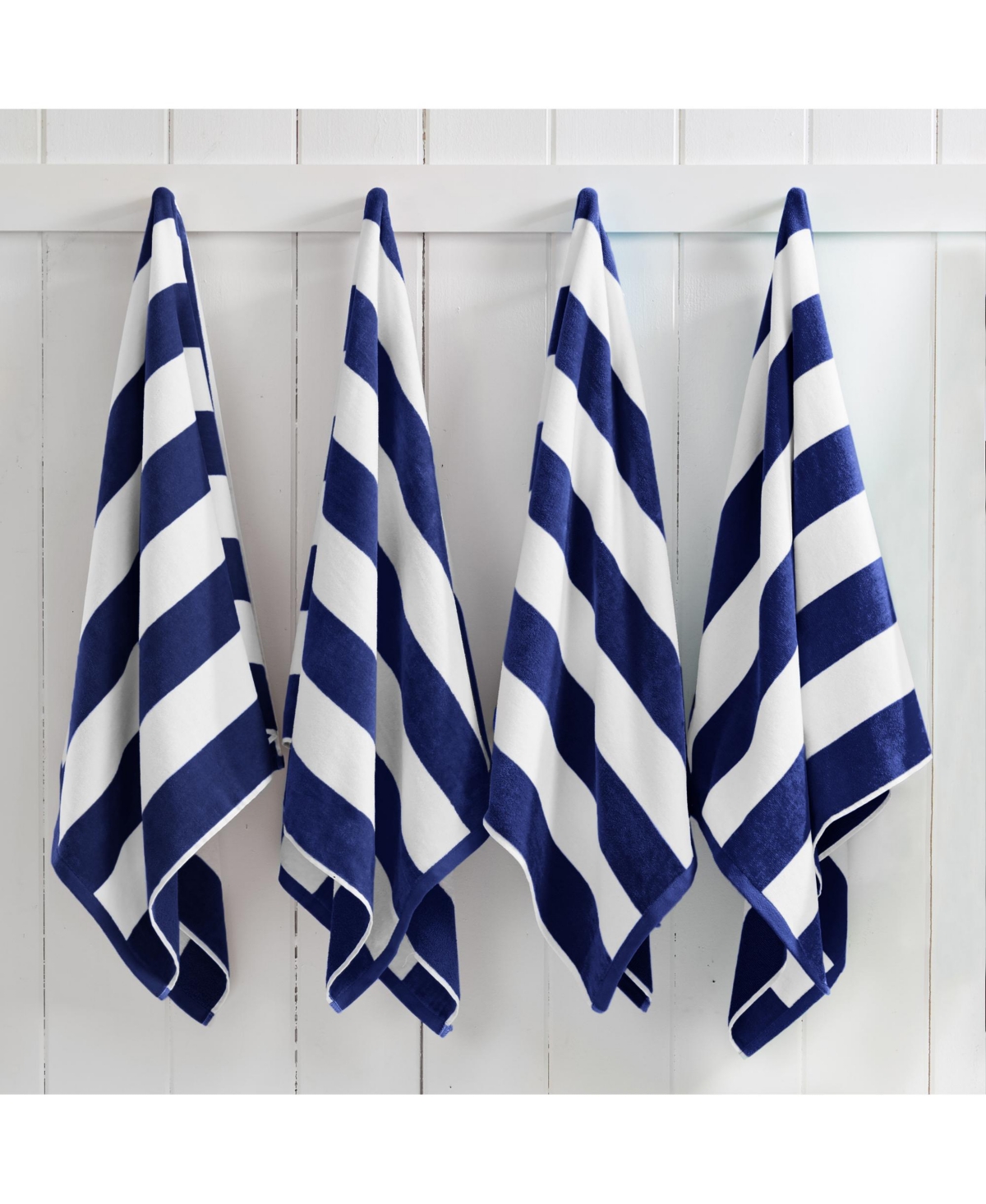Click here for Linery & Co. Cotton Cabana Beach Towel  4 Pack - 3... prices