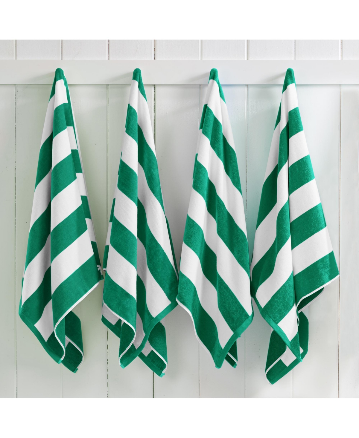 Click here for Linery & Co. Cotton Cabana Beach Towel  4 Pack - 3... prices