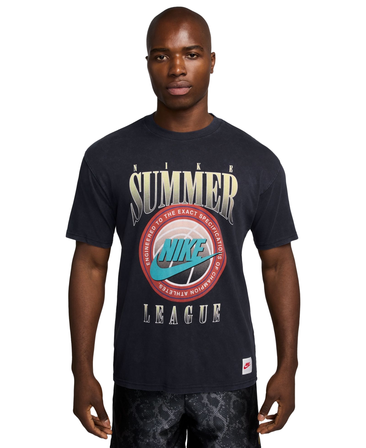Click here for Nike Mens Summer League Logo Basketball T-Shirt -... prices