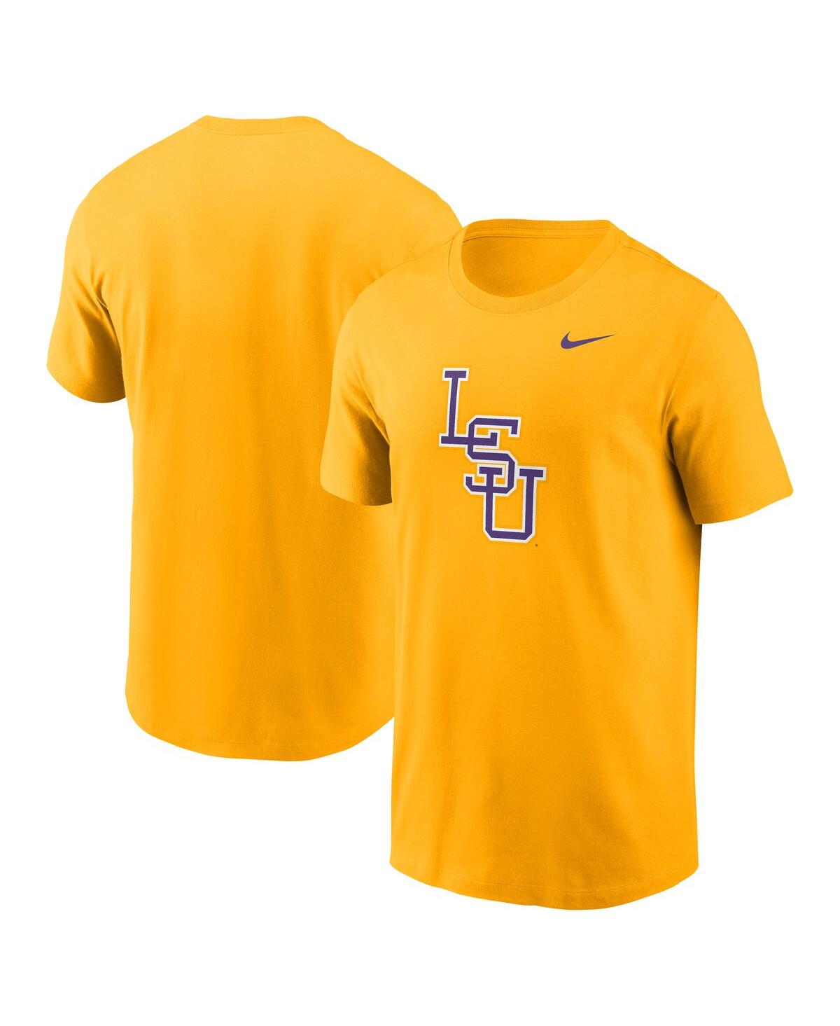 Click here for Nike Mens Gold Lsu Tigers Baseball Logo T-Shirt -... prices