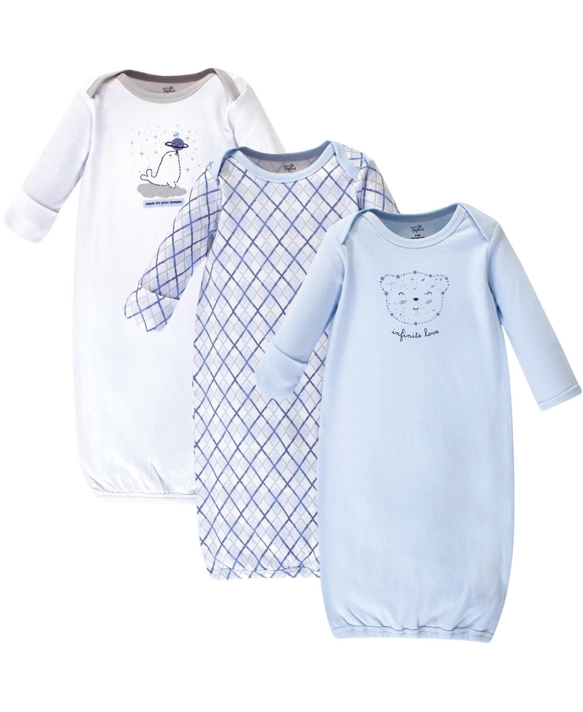 Click here for Touched by Nature Baby Boys Soft Natural Cotton Sl... prices