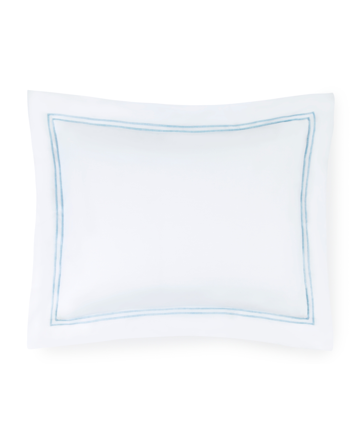 Click here for Sferra Grand Hotel Cotton Sham  Standard - White/B... prices