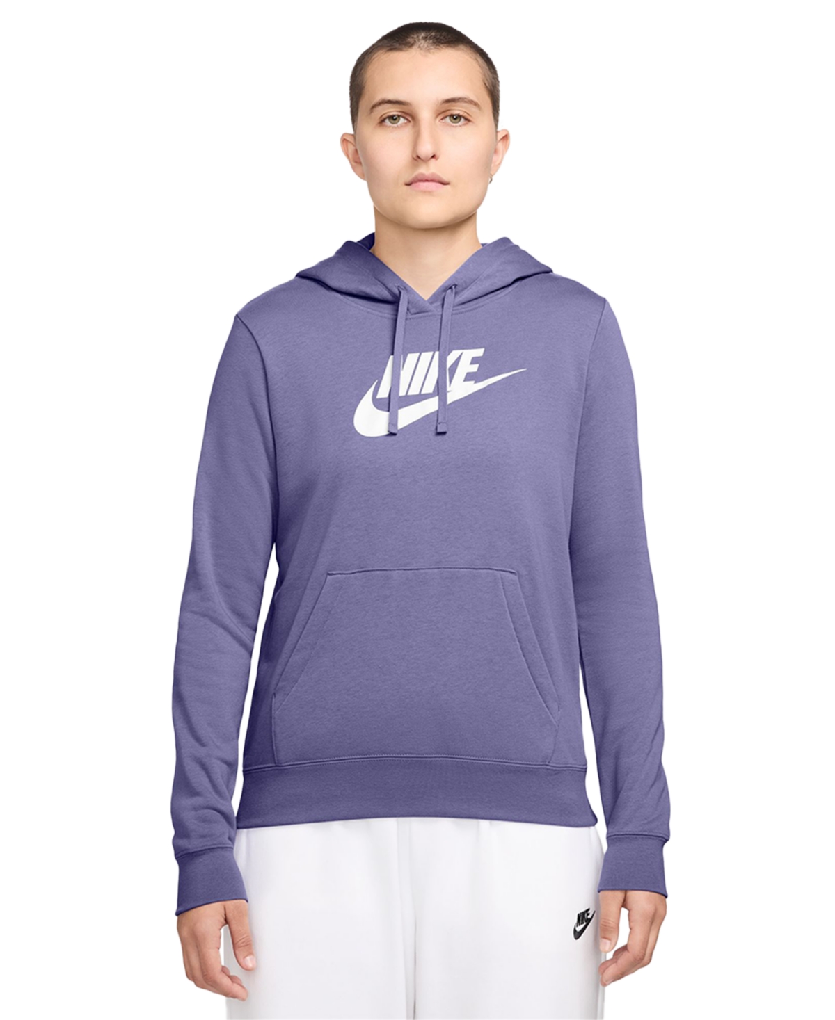 Click here for Nike Womens Sportswear Club Fleece Logo Pullover H... prices