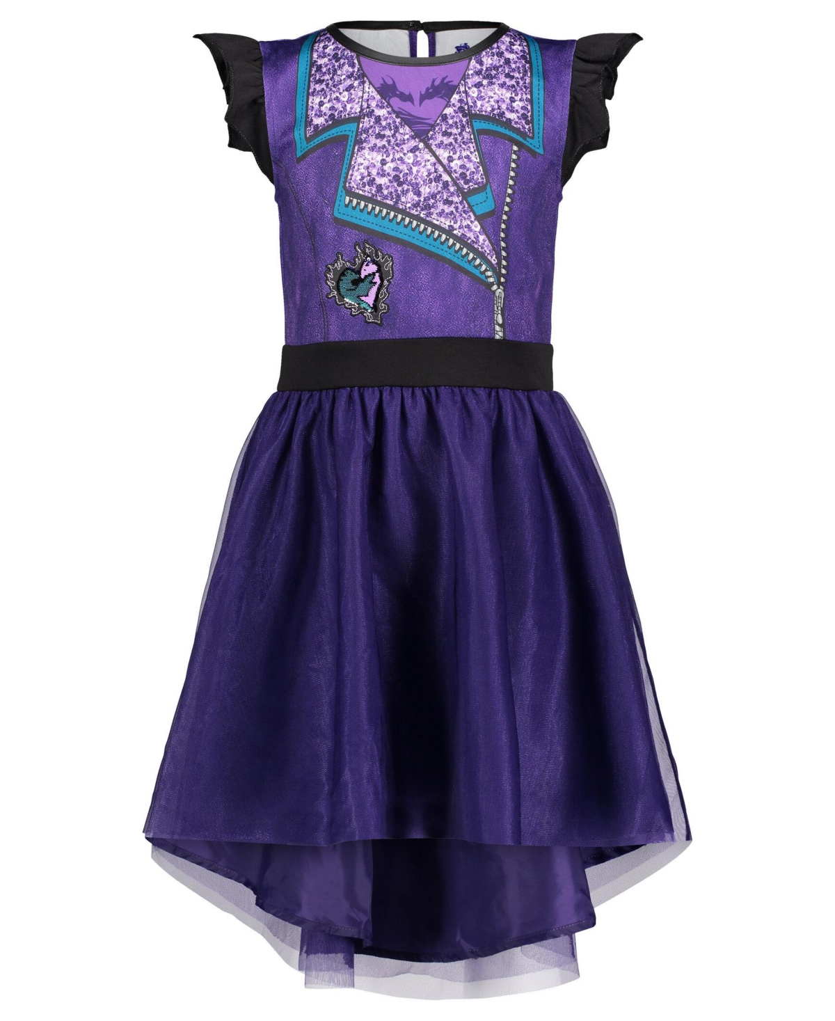 Click here for Descendants Mal Tulle Sequin Cosplay Dress - Purpl... prices