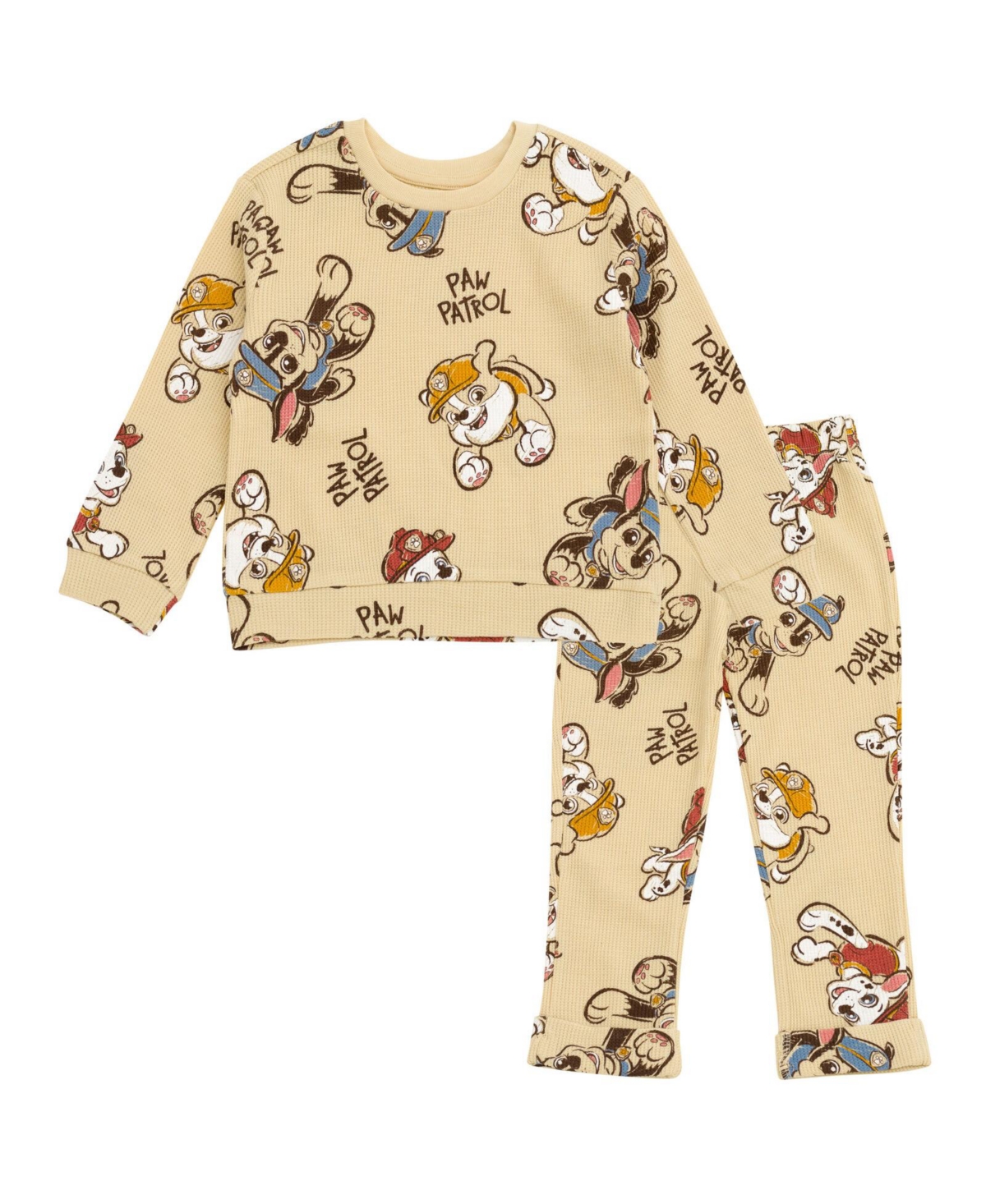 Click here for Paw Patrol Toddler Boys Waffle Knit Pullover Sweat... prices