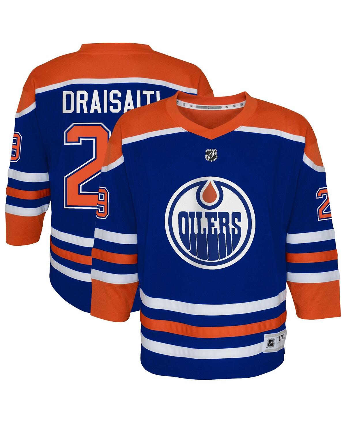 Click here for Outerstuff Big Boys and Girls Leon Draisaitl Royal... prices