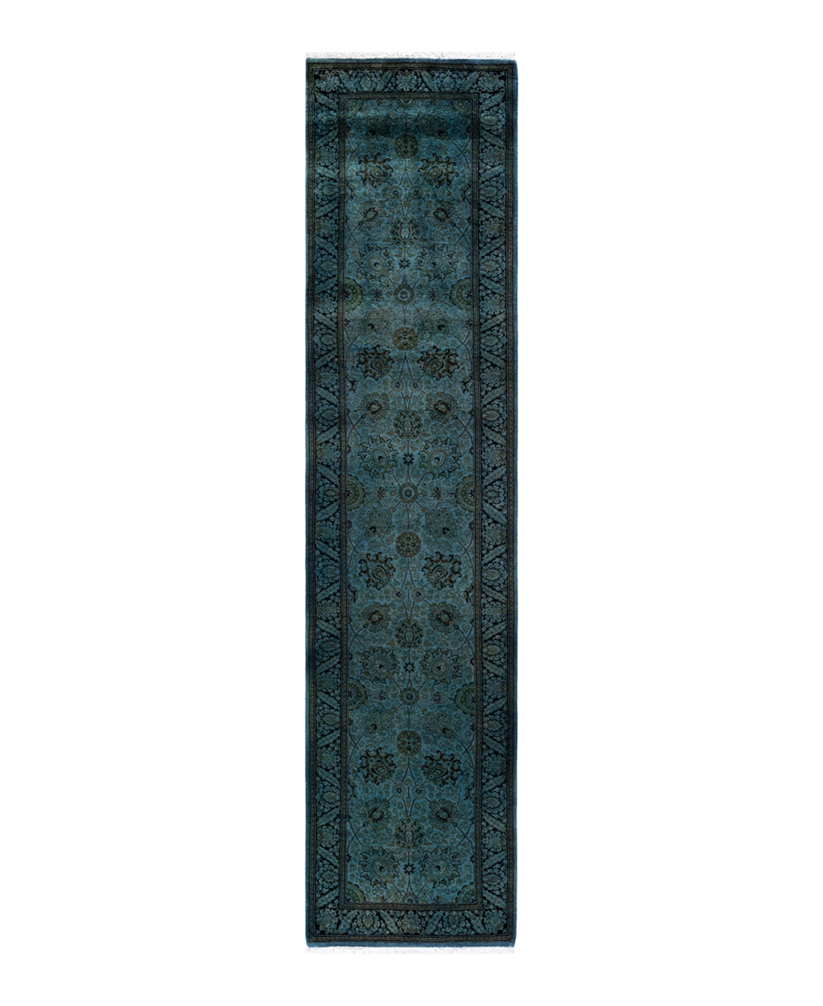 Click here for Adorn Hand Woven Rugs Fine Vibrance M1604 27x11 Ru... prices