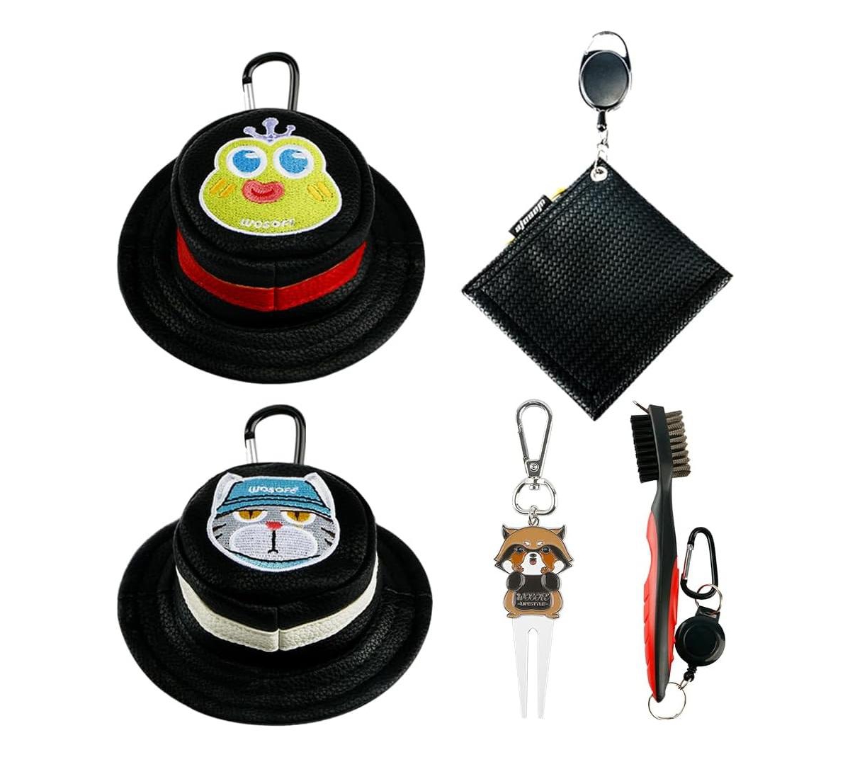 Click here for Wosofe Golf Ball Carry Bag Golf Tee Holder Pu Wate... prices