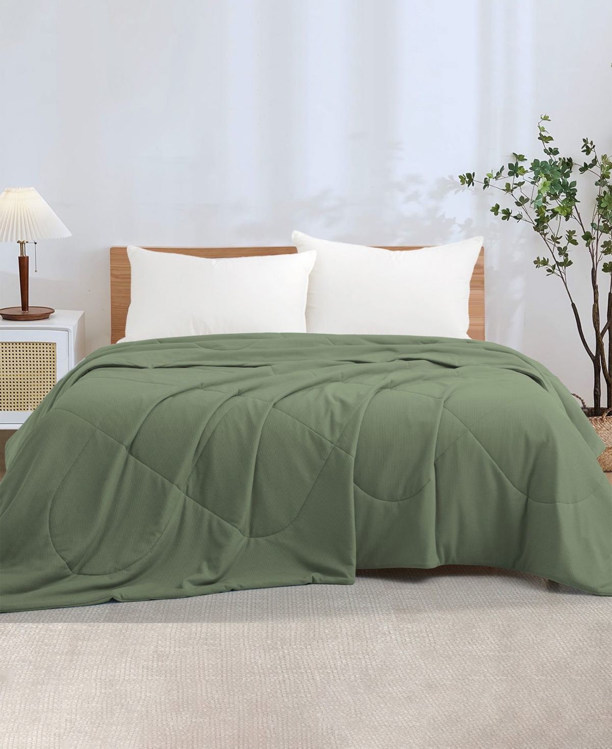 Click here for Unikome Waffle Reversible Cooling Blanket  Twin -... prices