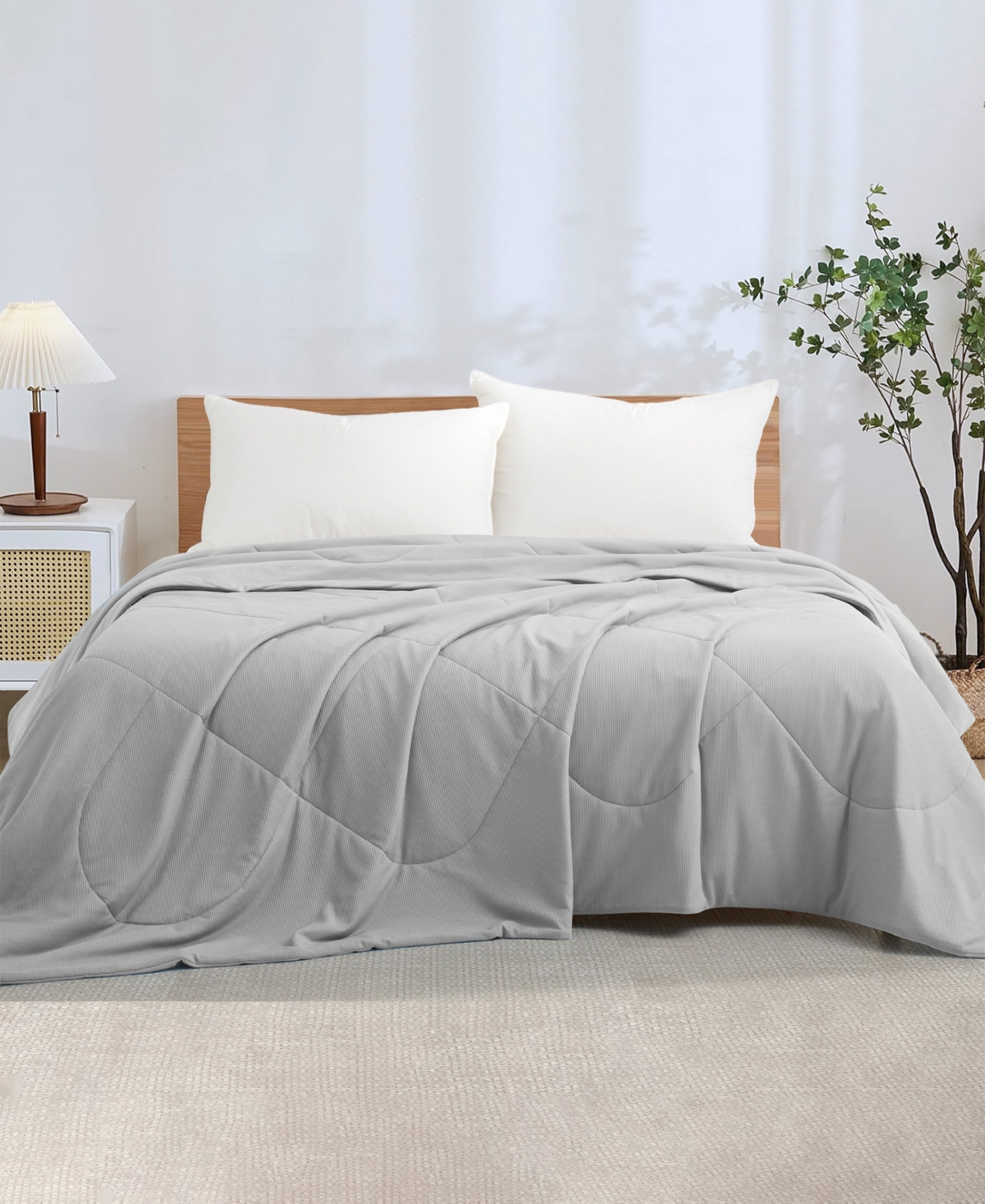 Click here for Unikome Waffle Reversible Cooling Blanket  Twin -... prices