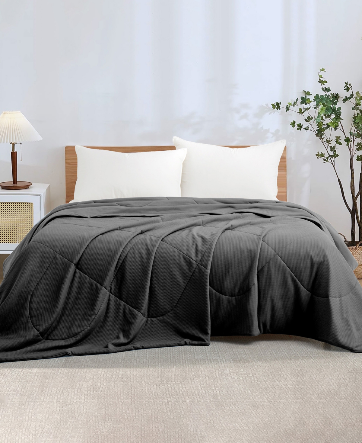 Click here for Unikome Waffle Reversible Cooling Blanket  Twin -... prices