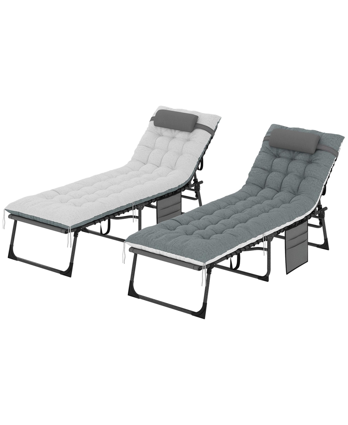 Click here for Outsunny Outdoor Lounge Chairs  Reclining Folding... prices