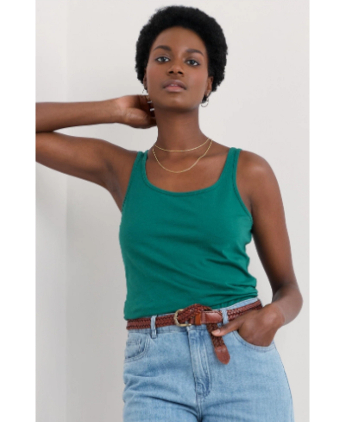 Click here for Seasalt Cornwall Womens Tidal Drift Top - Pine sho... prices