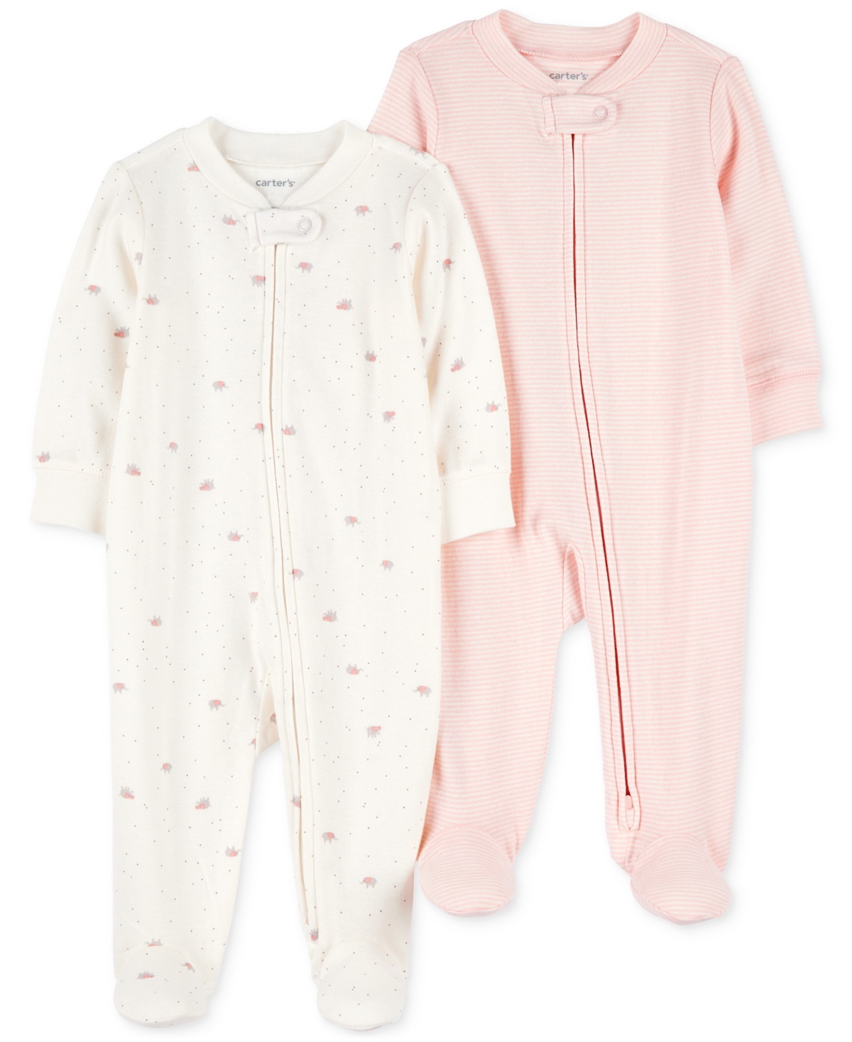 Click here for Carters Baby 2-Pk. Cotton Sleep & Play Pajamas - P... prices