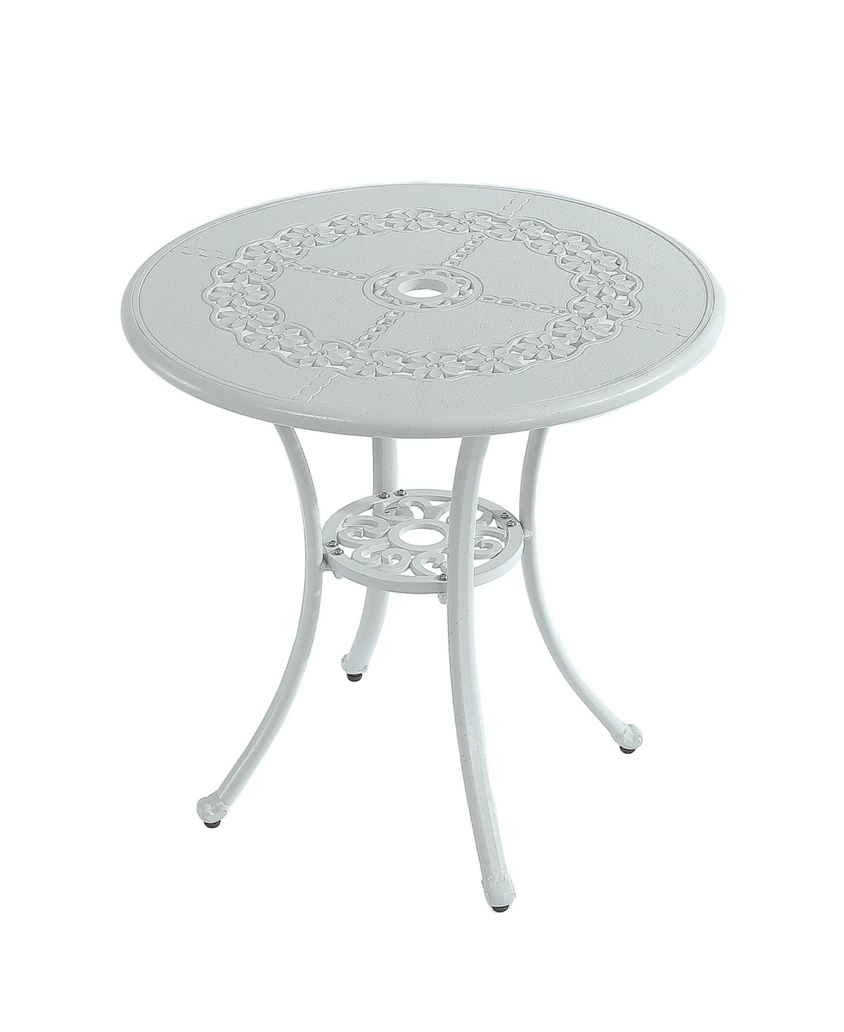 Click here for 25 Inches Outdoor Bistro Table with Umbrella Hole... prices