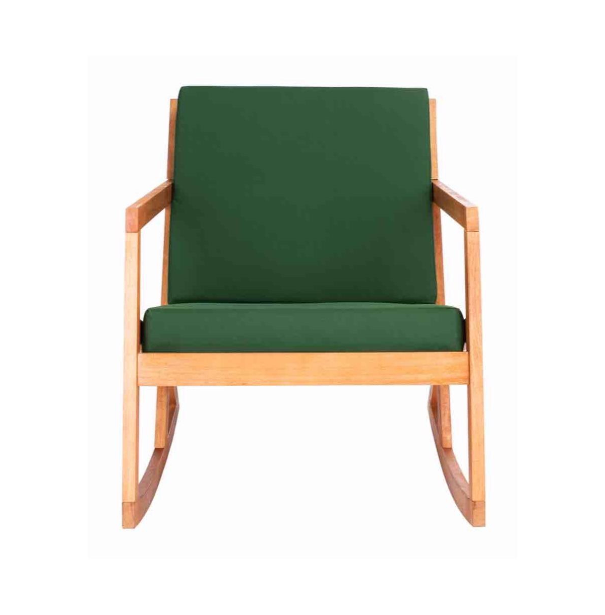 Vernon Rocking Chair - Natural / green