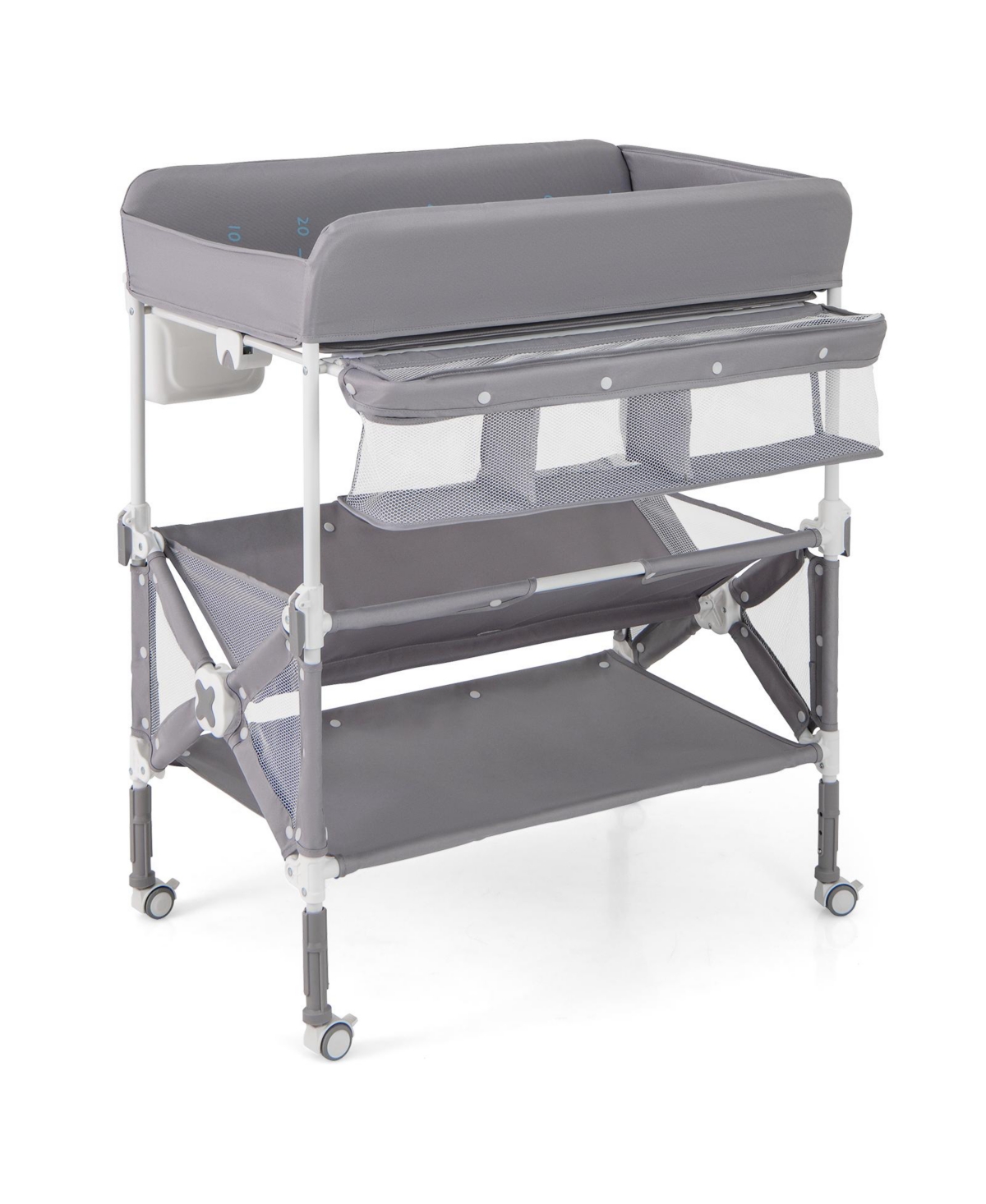 Click here for Portable Baby Changing Table with Wheels and Large... prices