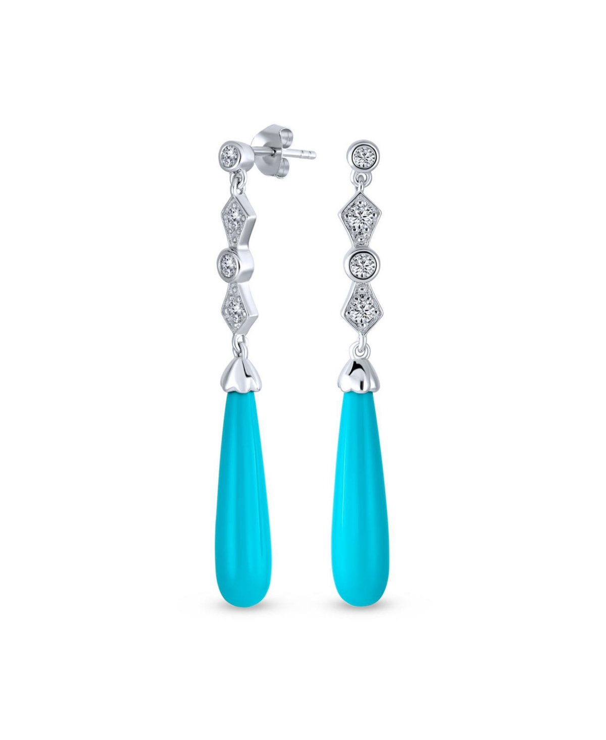 Click here for Bling Jewelry Elegant Long Linear Cubic Zirconia C... prices