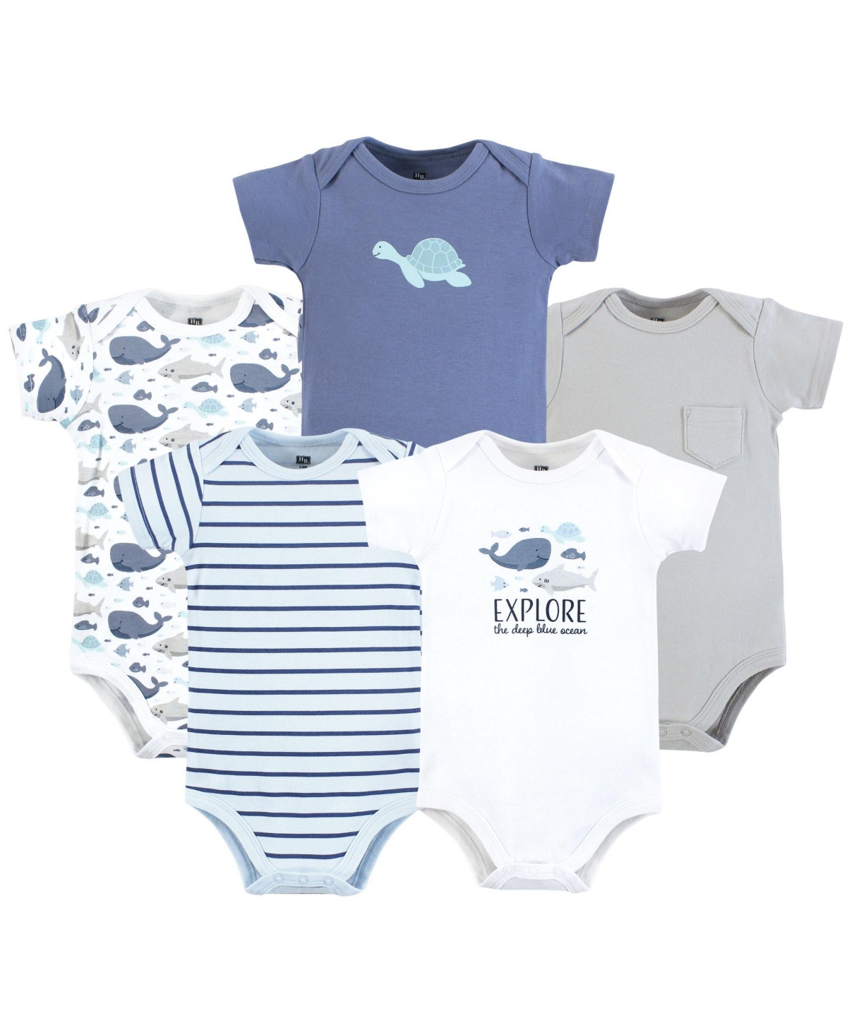 Click here for Hudson Baby Baby Boys Hudson Essential Cotton Body... prices