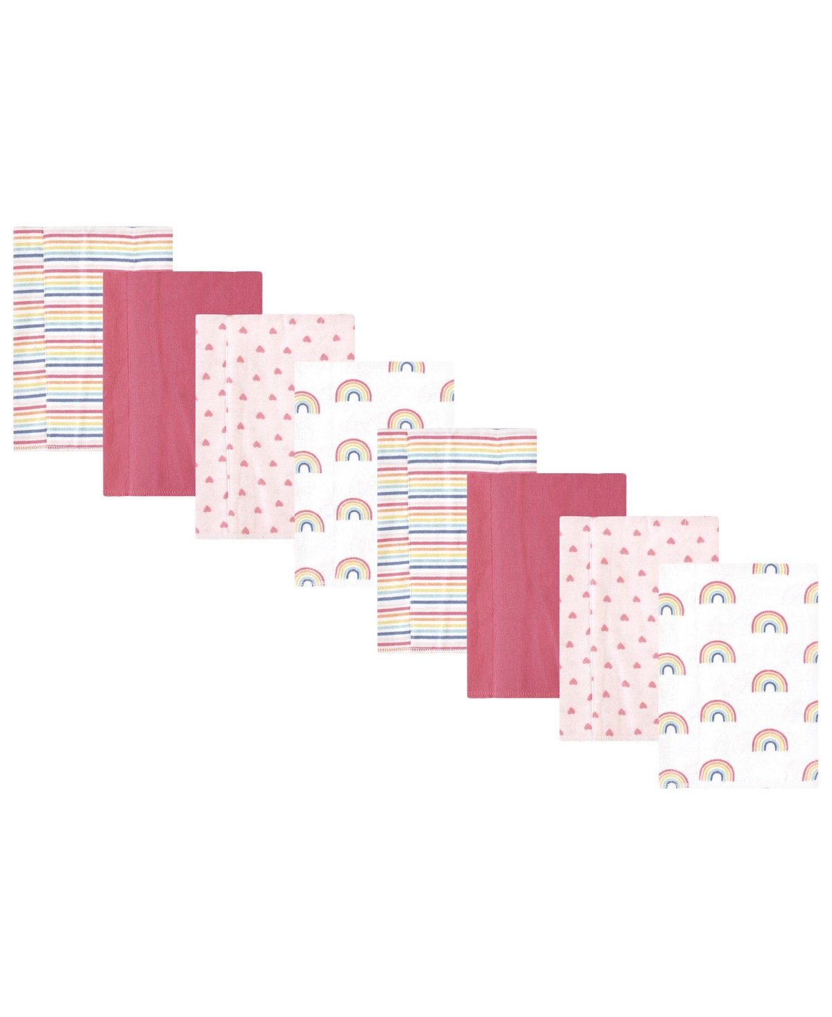 Click here for Hudson Baby Girls Cotton Poly Flannel Burp Cloths... prices