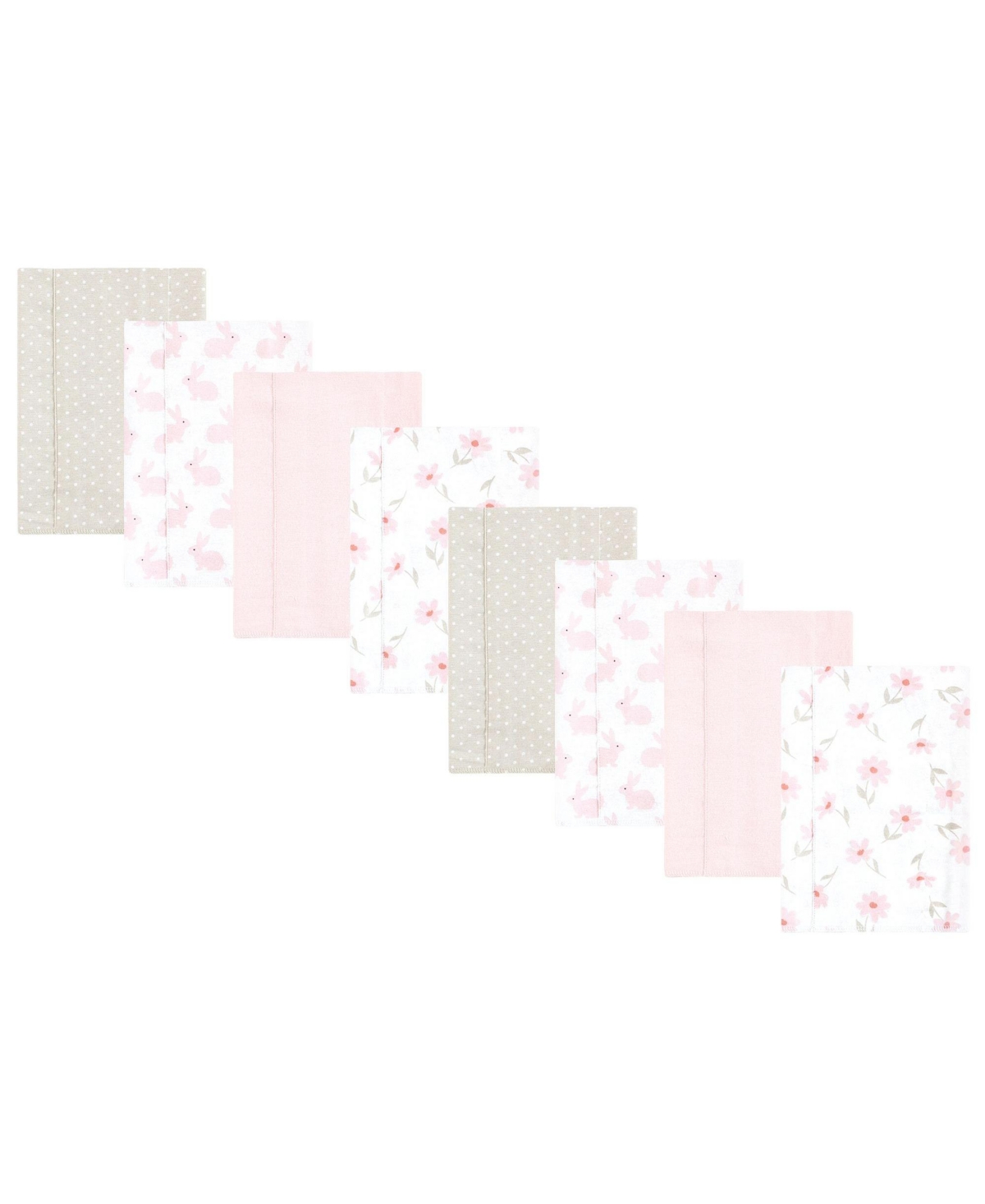 Click here for Hudson Baby Girls Gentle Cotton-Blend Flannel Burp... prices