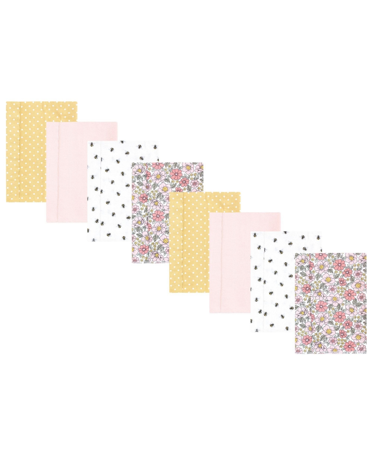Click here for Hudson Baby Girls Gentle Cotton-Blend Flannel Burp... prices