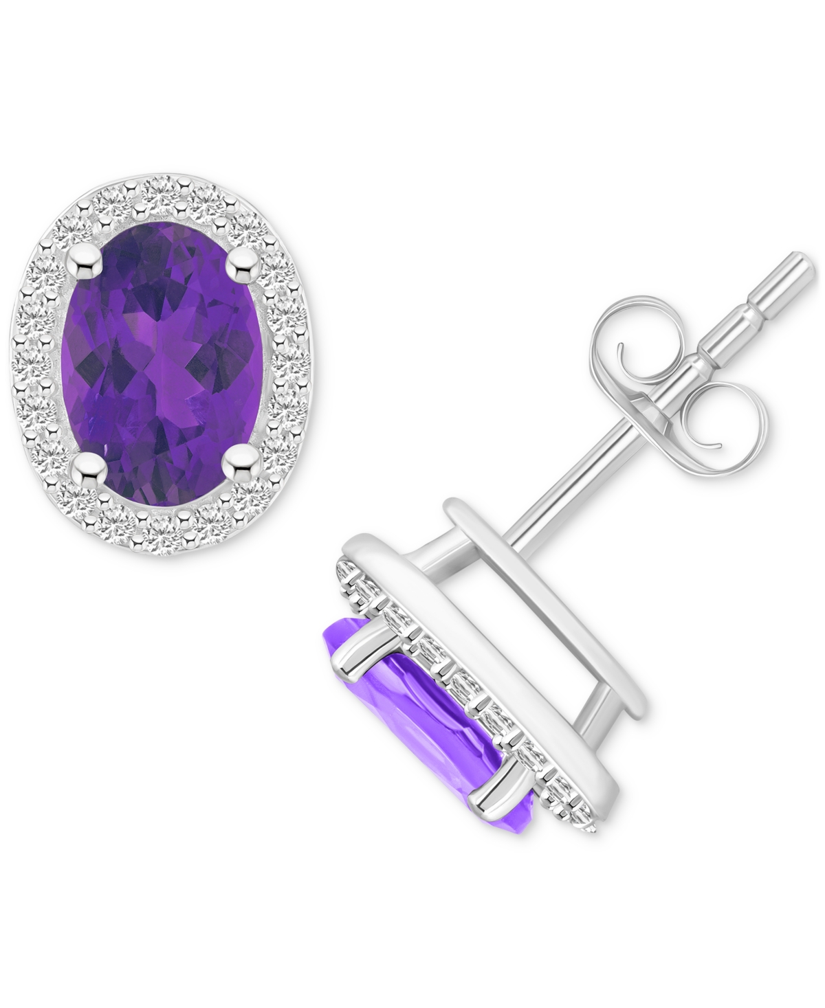 Click here for Blue Topaz (2 ct. t.w.) & Created White Sapphire (... prices