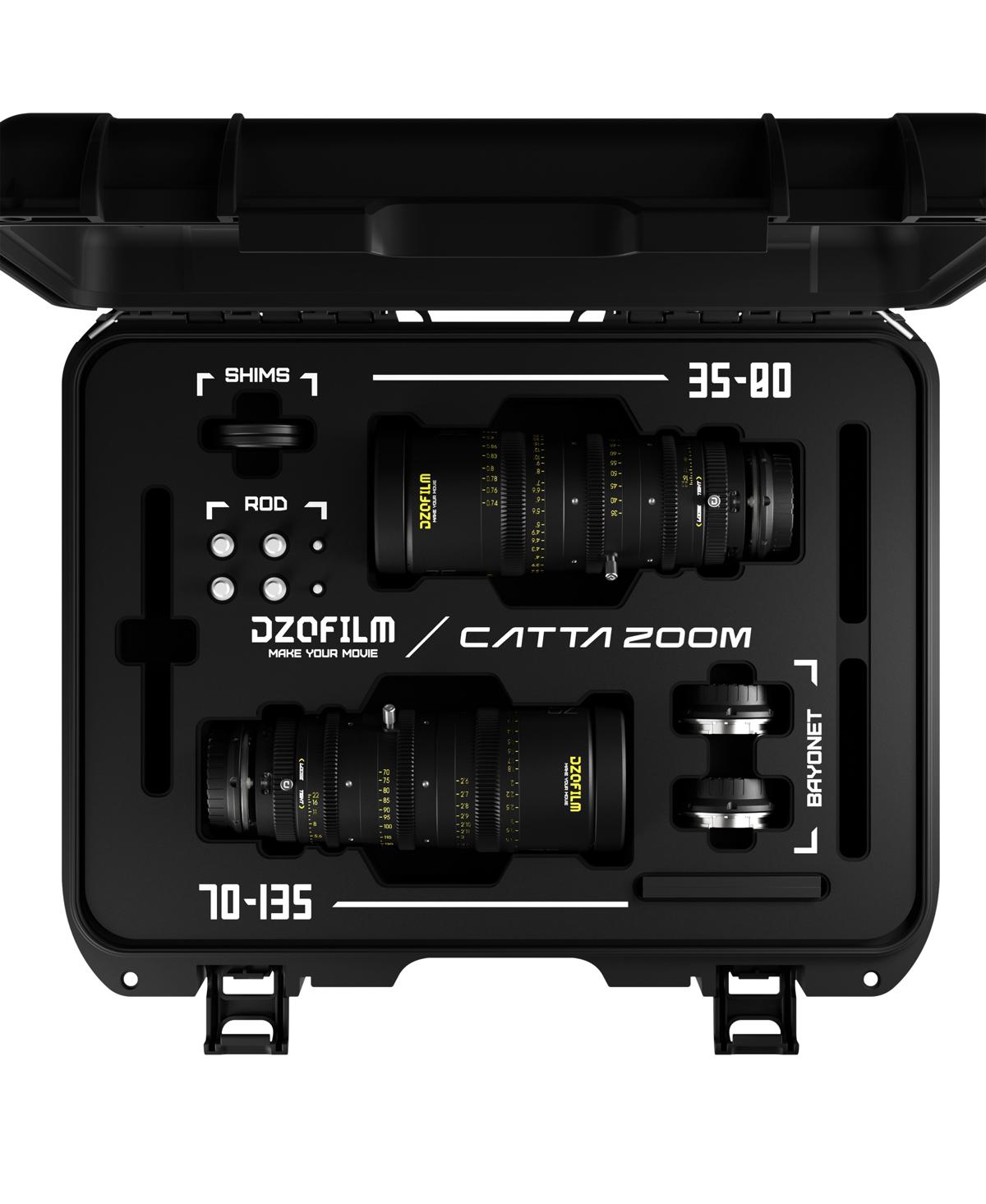 Click here for Dzofilm Catta 35-80mm and 75-135mm T2.9 Cine Lens... prices