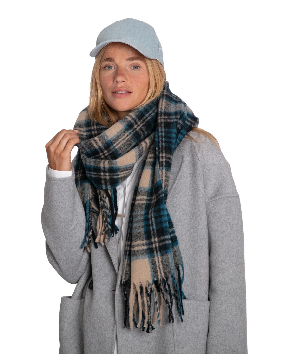 Click here for Belle & Bloom Coming Home Scarf - Navy prices